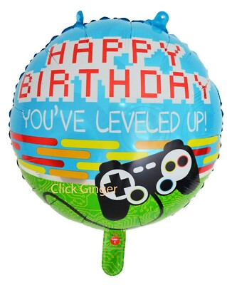 Gaming Controller Foil Round Balloon | eBay Australia