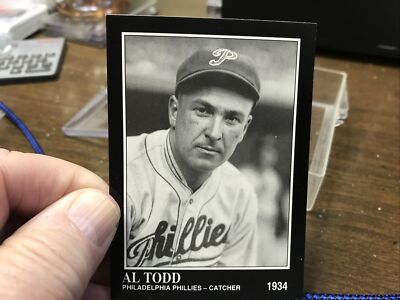 FREE SHIPPING-MINT-1991 The Sporting News Conlon Collection Al Todd ...