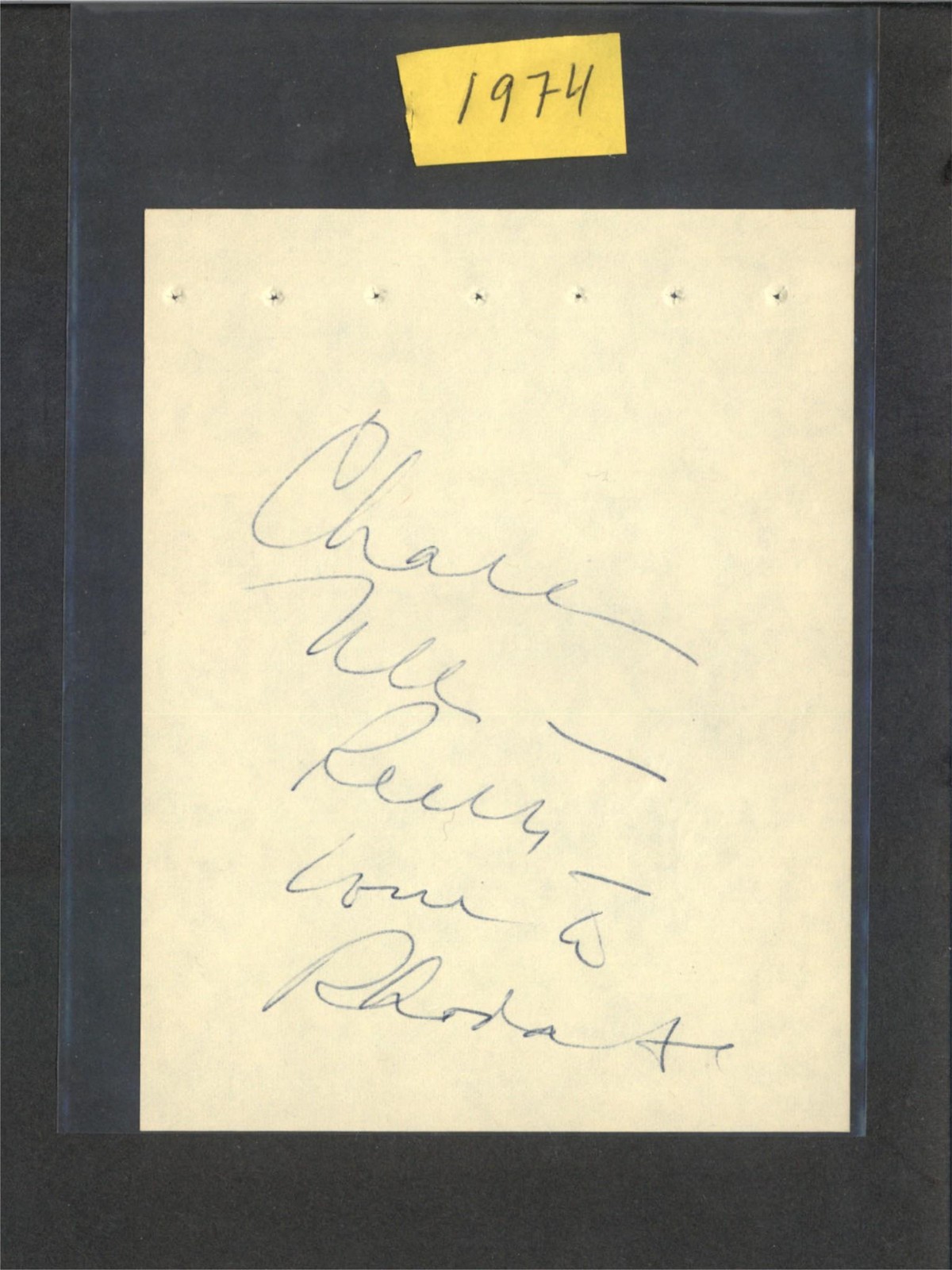 Charles Nelson Reilly - Signed Autograph Book Page - Lidsville - Comedy ...