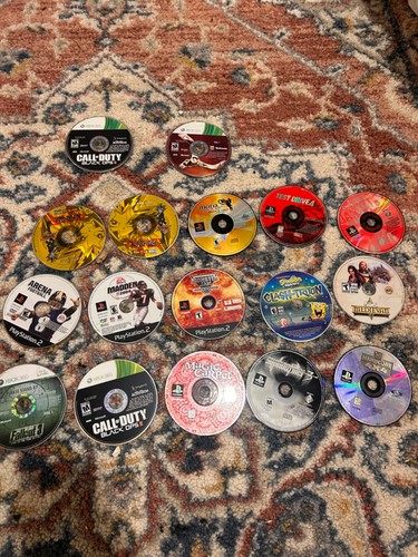 Lot of 17 playstation and xbox 360 , PC Games Disc Only | eBay