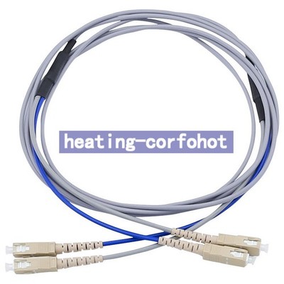 30M Armored Cable Fiber Patch Cord SC to SC UPC Pigtail Multi-Mode ...