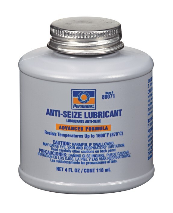 Permatex 80071 Anti Seize Lubricant Brush-on Aluminum -60 to 1600 ...