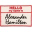 Hello My Name Is Alexander Hamilton Patch - Made in USA - Musical Patch ...