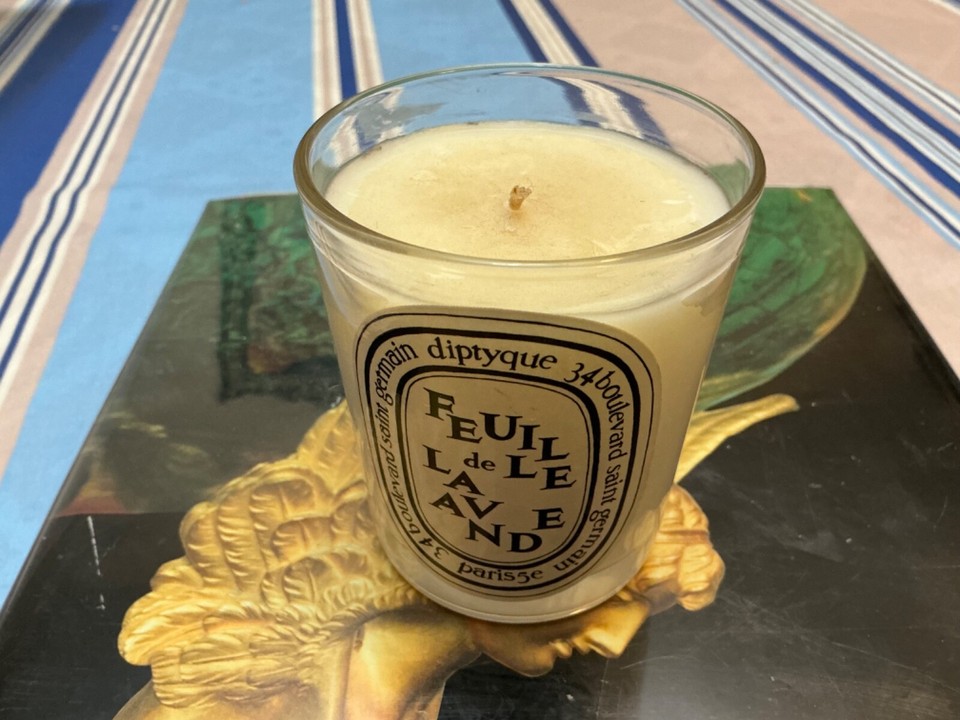 Diptyque Feuille De Lavande 6.5oz 190g Bougie Parfumeé Scented Candle ...