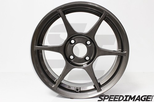 356 ALLOY WHEELS TFS401 GUNMETAL 15X7 +35 4X100 FOR MIATA CIVIC EG EK ...