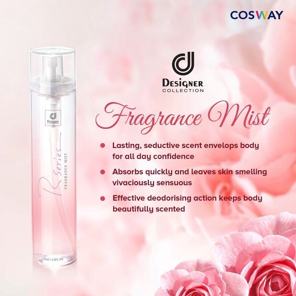 10 x Cosway Designer Collection R Series Fragrance Mist 120ml + Express ...