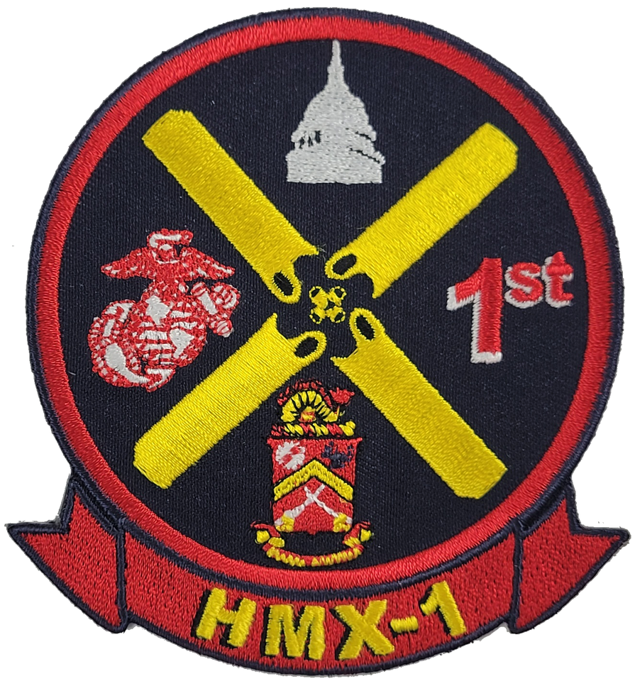 USMC MARINE HELICOPTER SQUADRON HMX-1 PATCH MARINE ONE NIGHTHAWKS | eBay