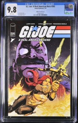 Image/Skybound GI Joe 303 1:10 Walker Variant Incentive Cover CGC 9.8 ...