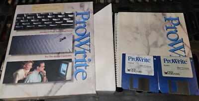Prowrite for the Amiga Computer New Horizons 3.5" Floppy CIB | eBay