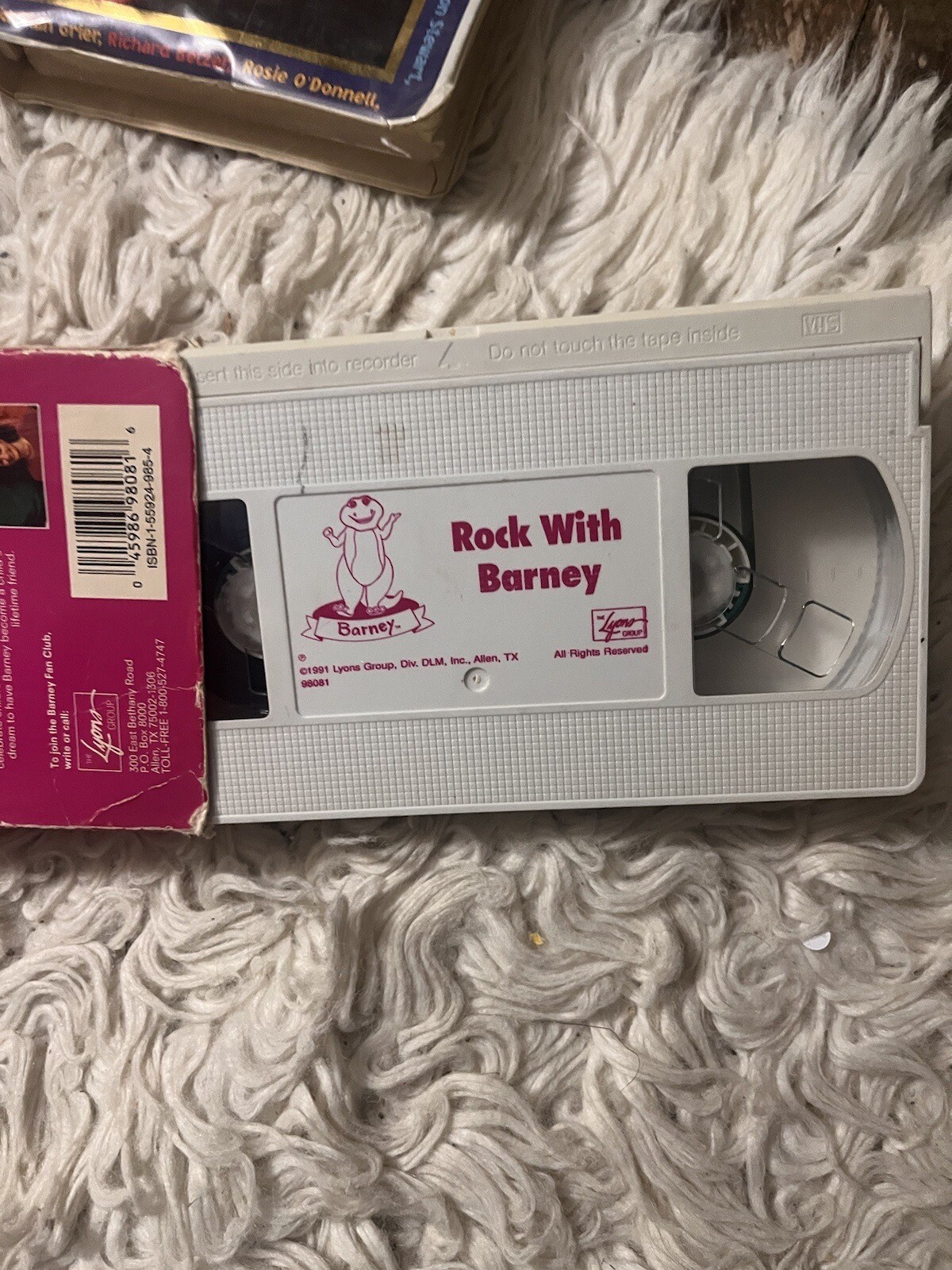Barney - Rock With Barney (VHS, 1992) 45986980816| eBay