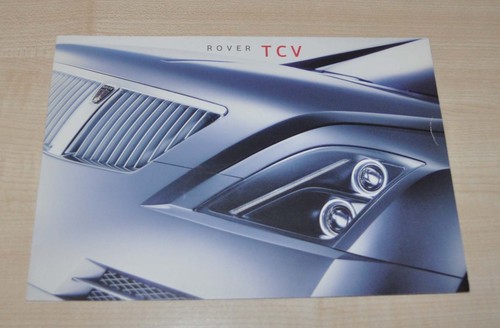 2002 Rover TCV Brochure Prospekt FR Edition | eBay
