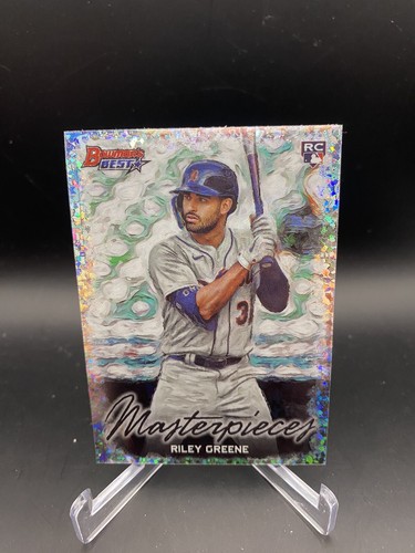 2023 Bowman’s Best Masterpiece Riley Greene Mini Diamond Refractor ...