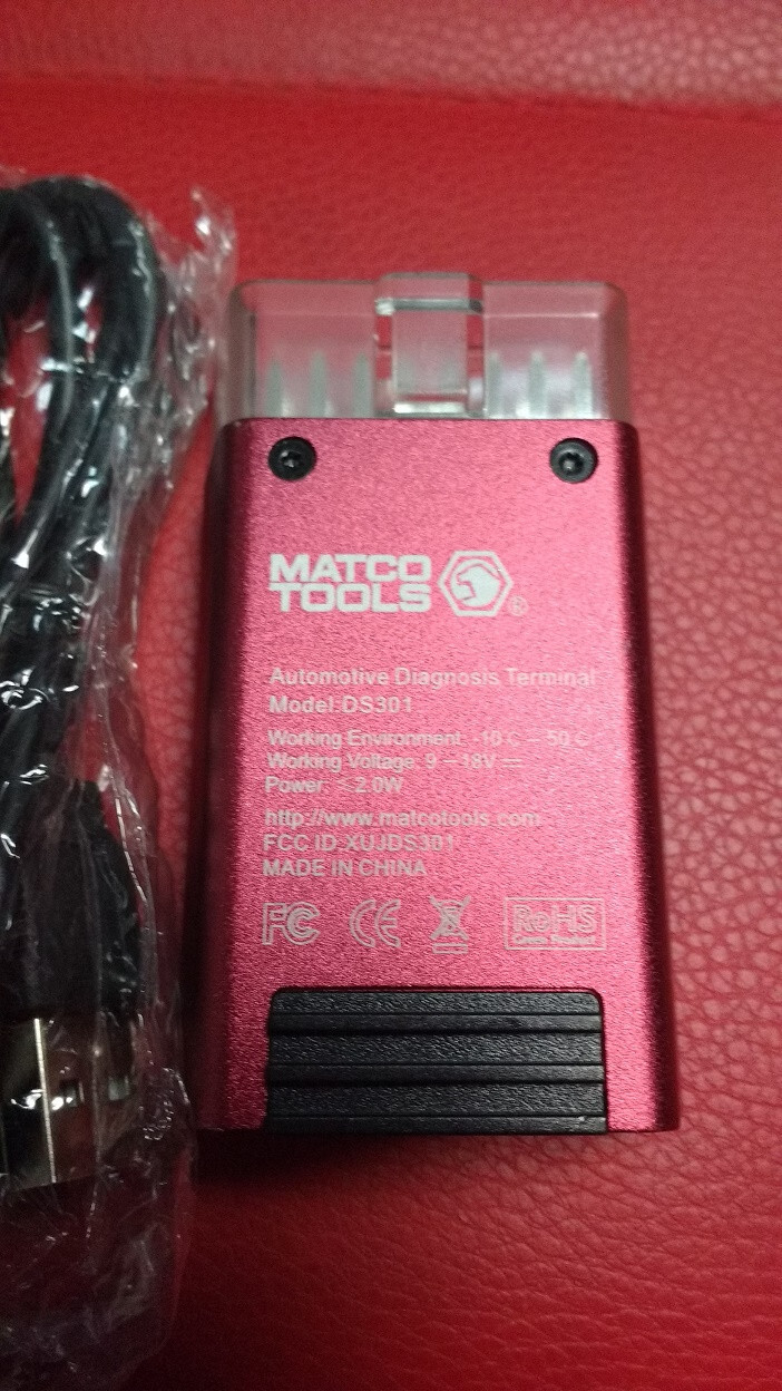 MATCO TOOLS DS301 Diagnosis Tool WITH CABLE | eBay