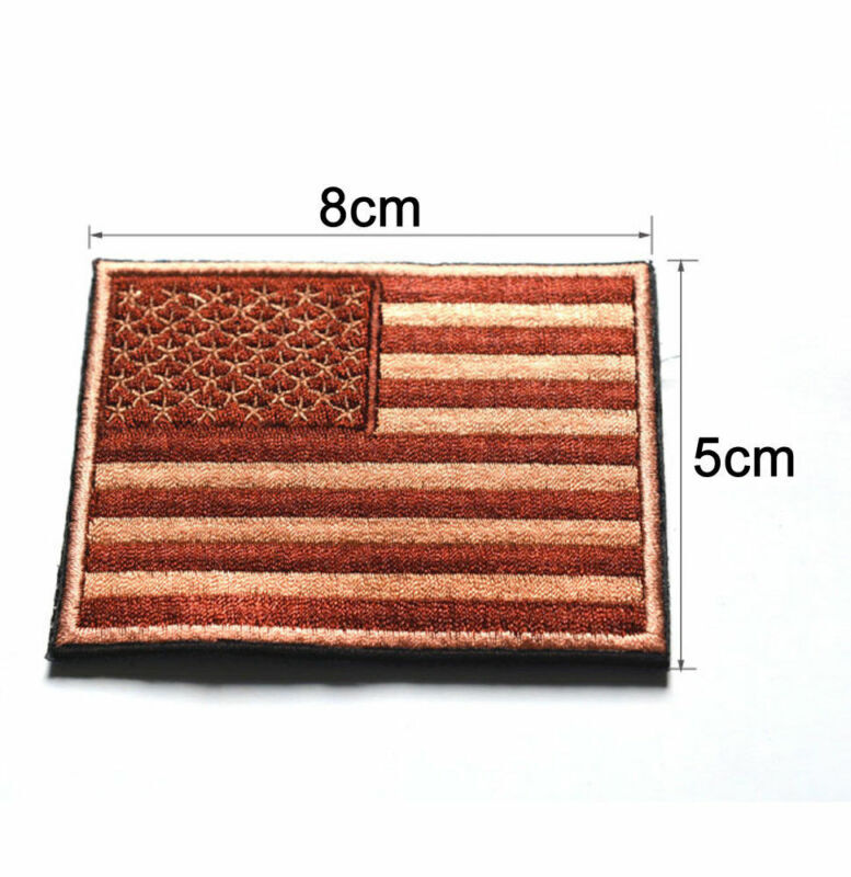 USA Flag Embroidered Sewing American Patch United States of America ...