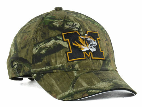 Missouri Tigers Mizzou OC Sports Mossy Oak Camo Slam NCAA Adjustable ...