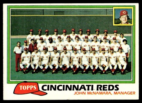 1981 Topps Cincinnati Reds - John McNamara CL, MGR, TC #677 | eBay