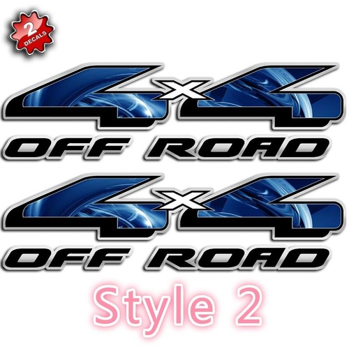 2Pcs 4x4 Off Road Decals Truck Side Decals For Chevy GMC Silverado ...