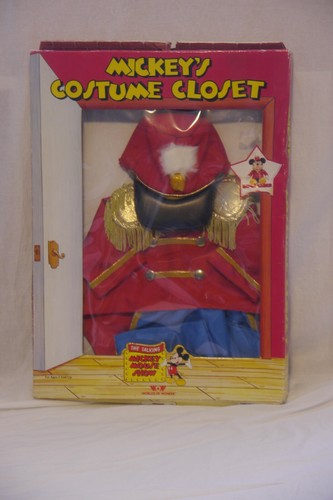Vintage Mickeys Costume Closet WOW Talking Mickey BANDLEADER Costume ...