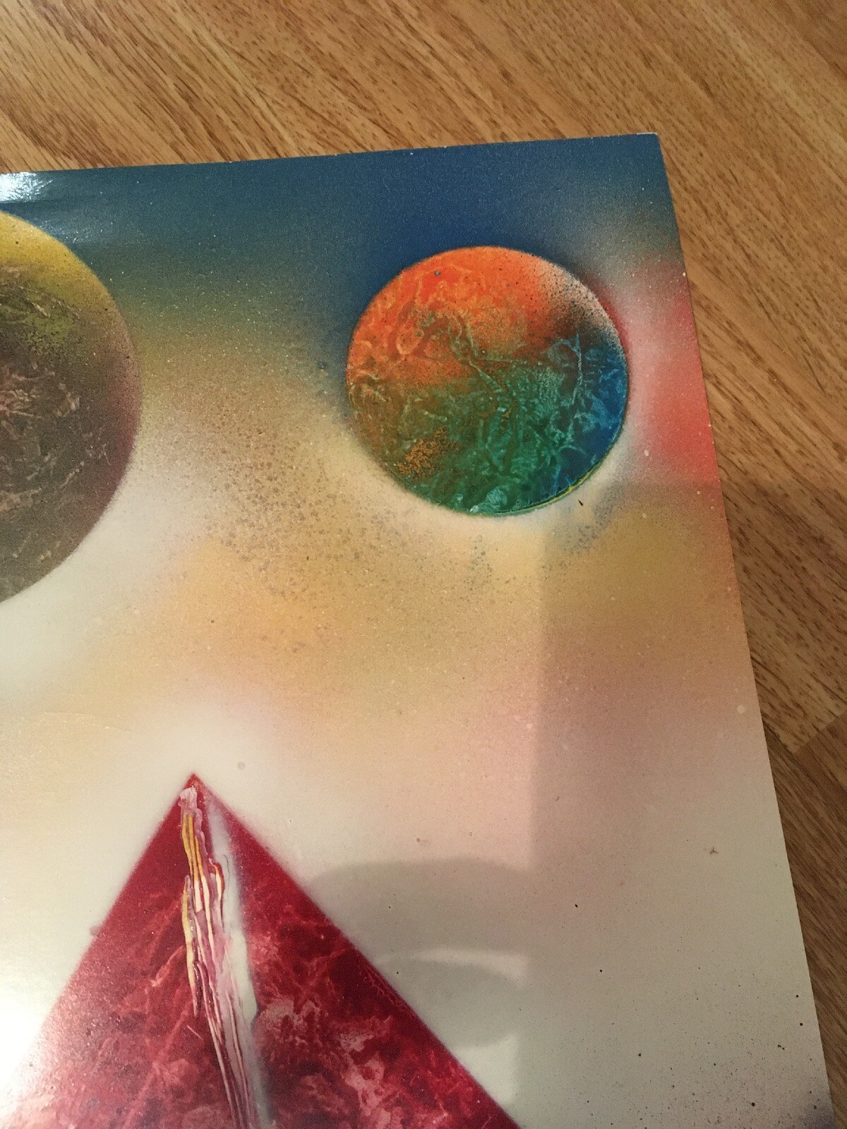 VINTAGE 80s 90s FANTASY SCI FI SPACE ART PAINTINGS X2 ON PAPER | eBay UK