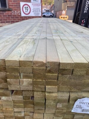 2X1 TREATED ROOFING BATTEN TYPE A - 25X50 - PACK OF 10 @ 4.8M | eBay UK