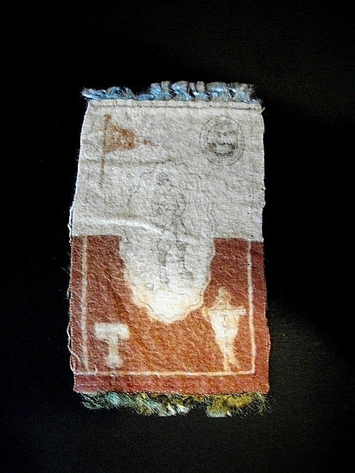 B33 Tobacco College Felt - Tufts HOCKEY - Murad Pennant Blanket Premium ...