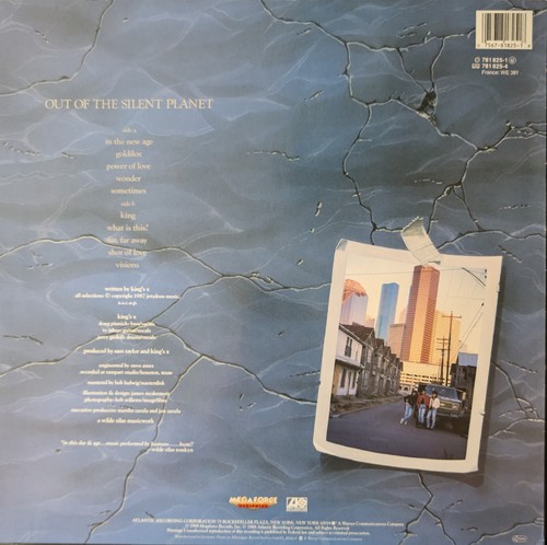 KING'S Out Of The Silent Planet Vinyl Record EX/VG 781825-1 1988 | eBay