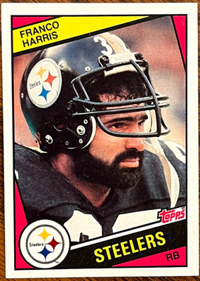 1984 Topps Football card # 165 Franco Harris NM/MT | eBay UK
