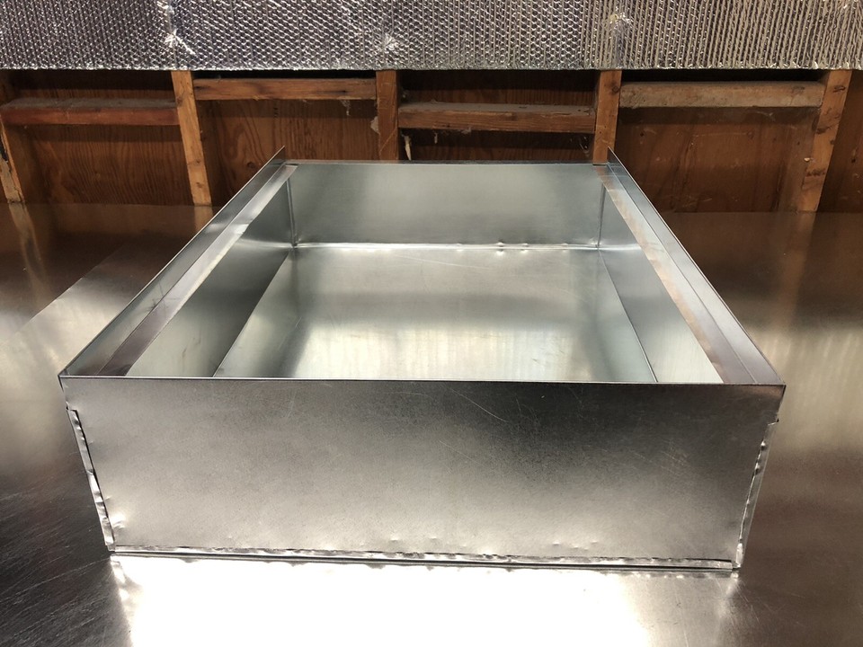 21 1/4 x 29 x 6 tall furnace stand return air box duct hvac | eBay