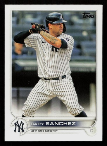 2022 Topps Gary Sanchez #625 New York Yankees Baseball Card | eBay