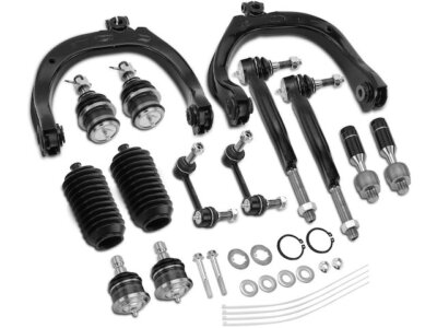 Front Control Arm Ball Joint Tie Rod and Sway Bar Link Kit For Bravada ...