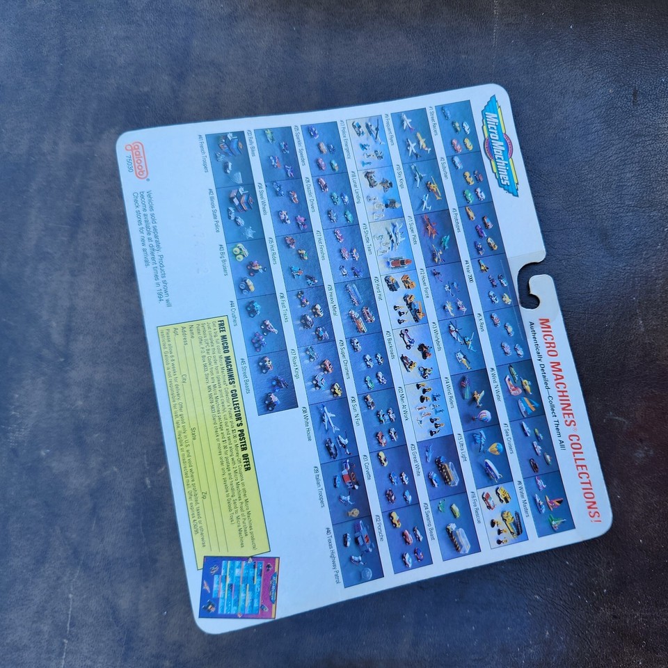 NEW Micro Machines Ultra Moderns #3 Prototypes Collection by Galoob NIP ...