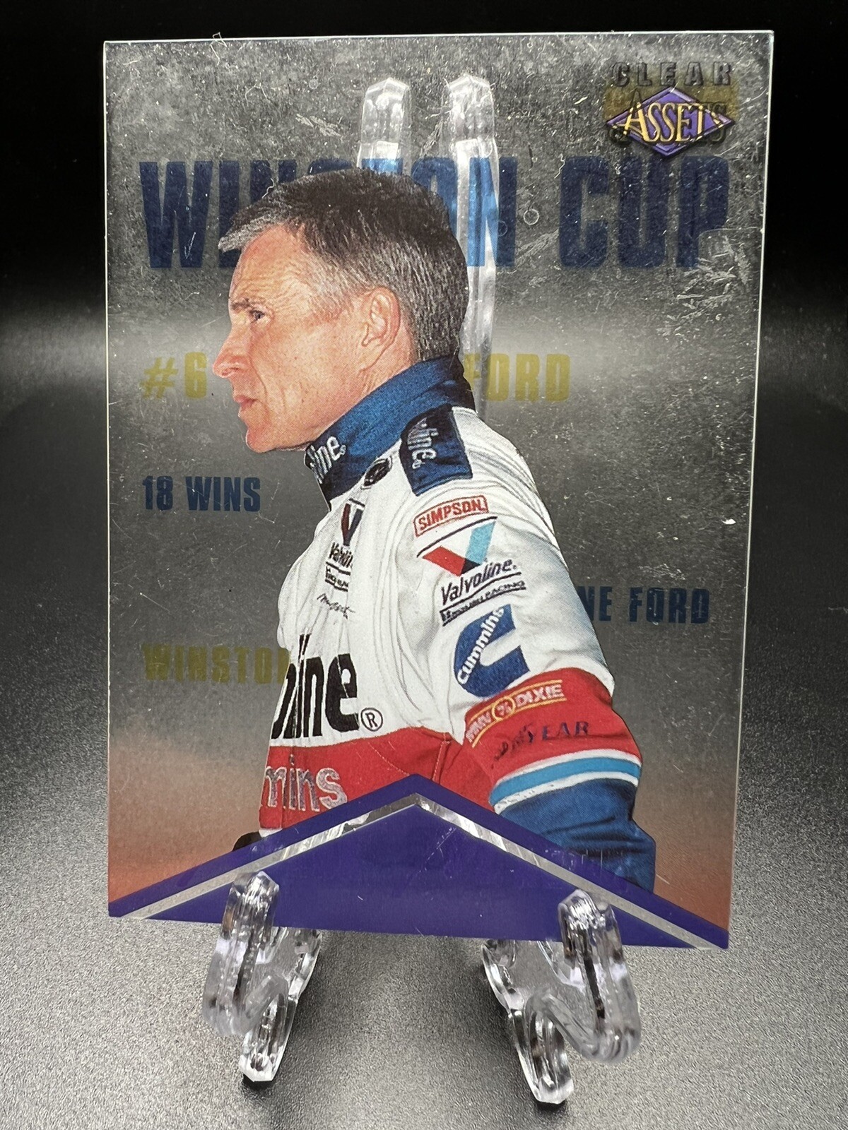 1996 Classic Clear Assets NASCAR #66 Mark Martin Roush Racing | eBay