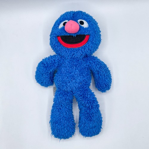 GUND Sesame Street Grover Plush Blue Muppet Fluffy Stuffed Animal ...