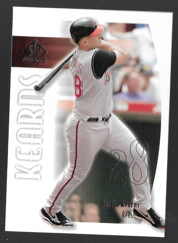 2002 Upper Deck SP Authentic Austin Kearns 178 Rookie Cincinnati Reds ...