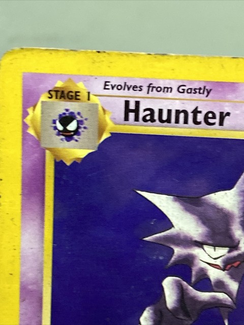 Pokémon TCG Haunter Fossil 21 Regular 1st Edition Rare for sale online ...