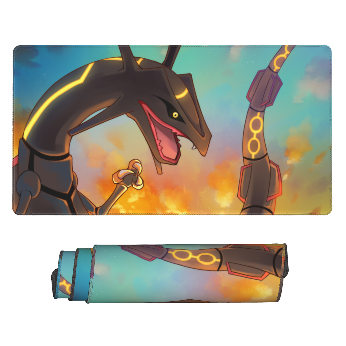 Rayquaza - Board Game Pokemon Playmat Games Mousepad Play Mat of TCG 226443 | eBay