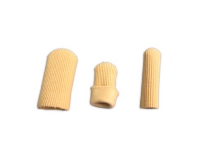 AT Surgical Silicone Gel Lined Digital Finger Caps and Corn Pair Toe ...