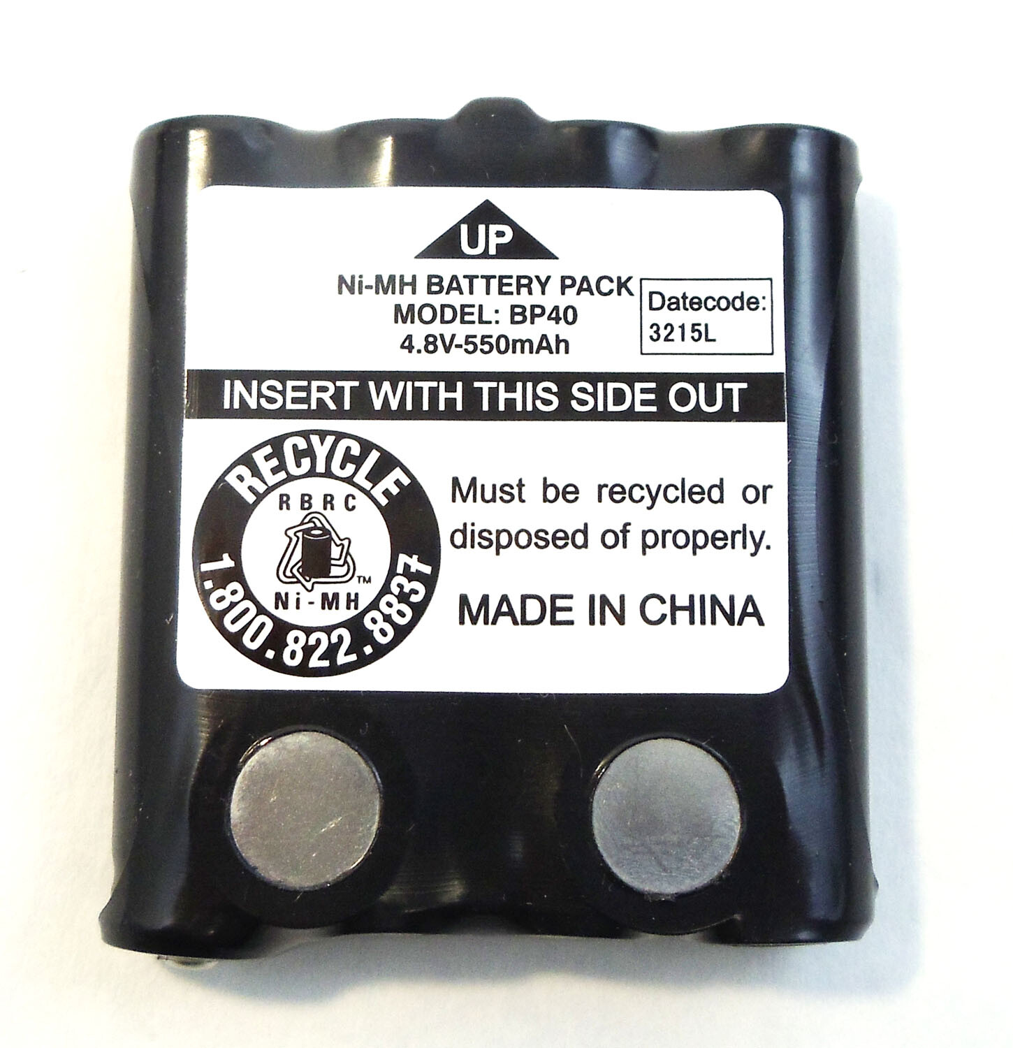 Uniden Bp40 Uniden Bp40 4.8V, 550Mah Nimh Replacement Battery For Gmrs ...