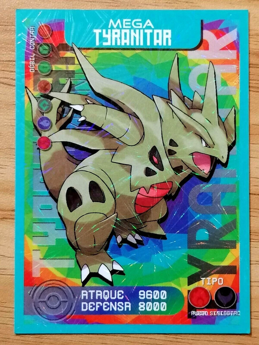 Mega Tyranitar Pokemon Card X