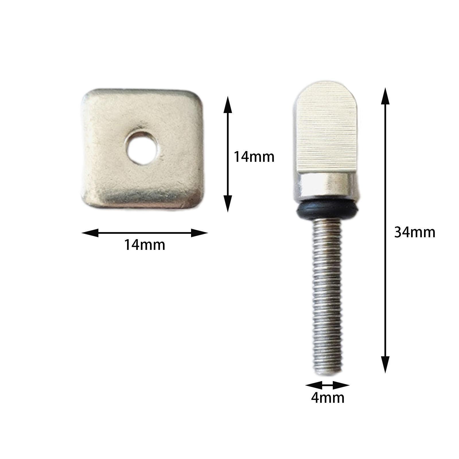 Surfboard Fin Screw Surfing Accessories No Tool M4 Stainless | eBay