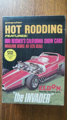 Rare Eldon The Invader California Show Car Hard To Find Model Kit c1969 ...