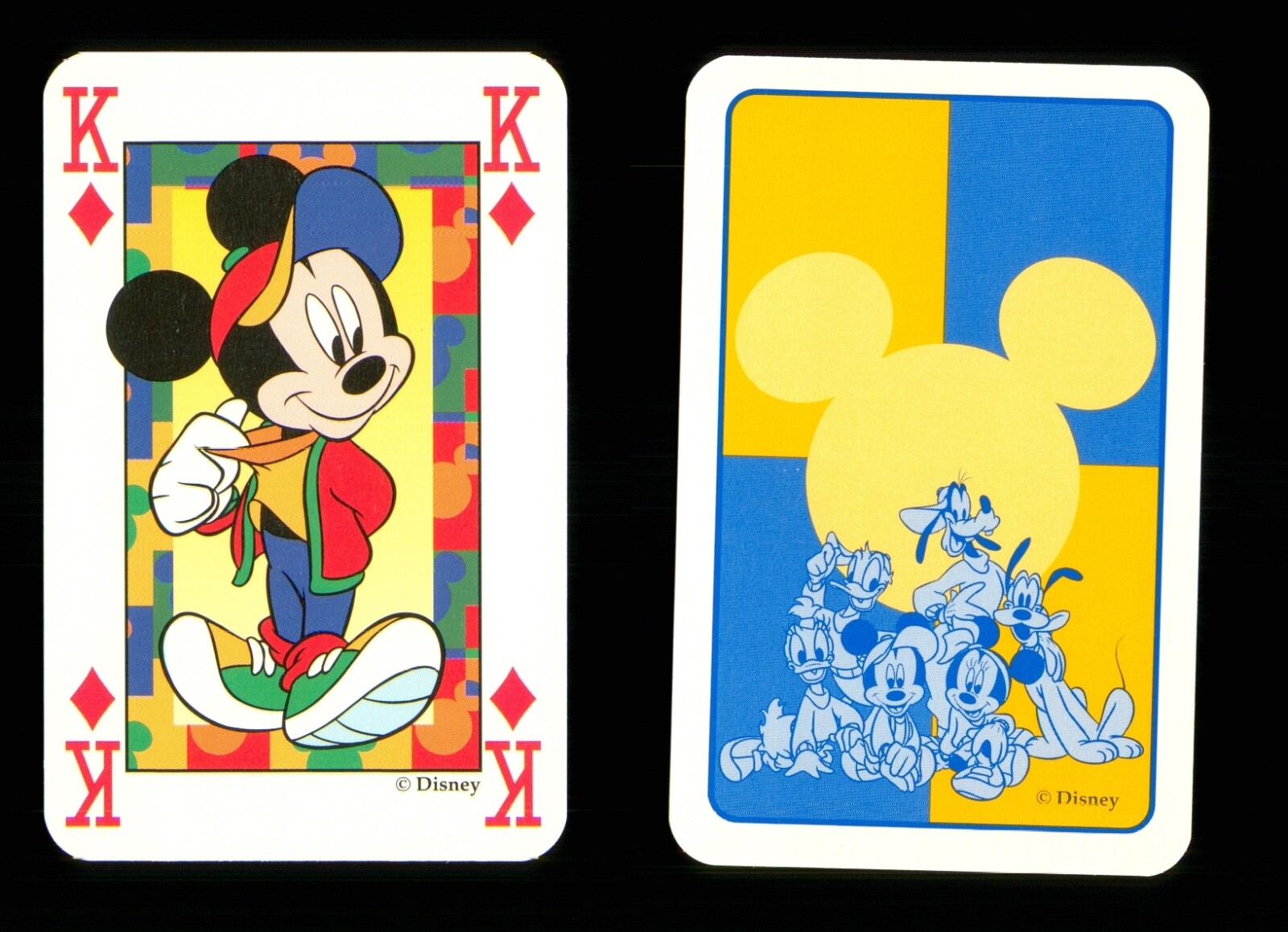 1 x playing card Walt Disney Mickey Mouse - King of Diamonds S29 | eBay UK