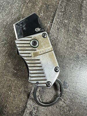 Gerber Keychain Utility Knife Compact Folding Blade Tactical EDC Tool ...