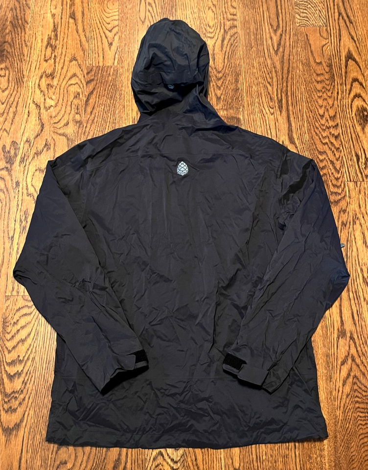 Stio Modis Jacket Mens Large Waterproof Pertex Shield Black Raincoat | eBay