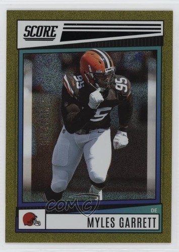 2022 Score Gold Dots /225 Myles Garrett #206 0a3 | eBay