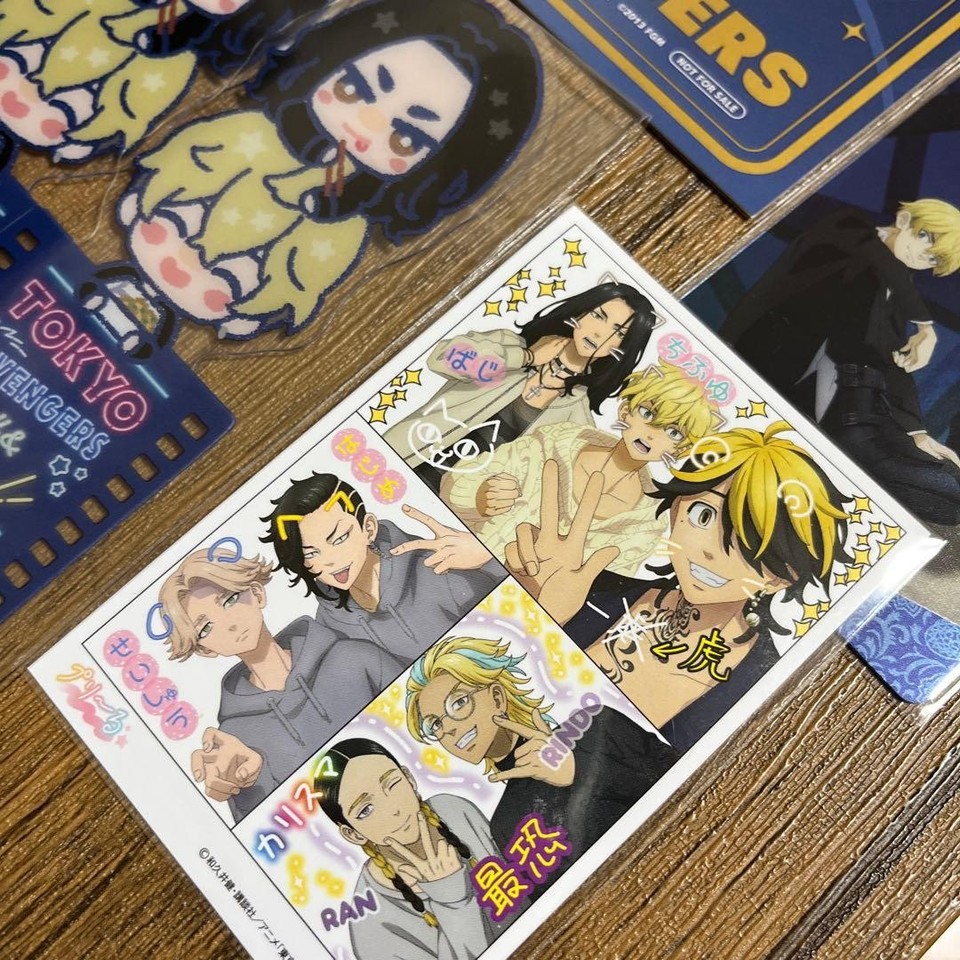 Tokyo Revengers Keisuke Baji Chifuyu Matsuno Kazutora Hamiya Benefit ...