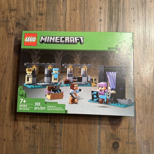 LEGO Minecraft The Armory 21252 NEW SEALED BOX 203pcs | eBay