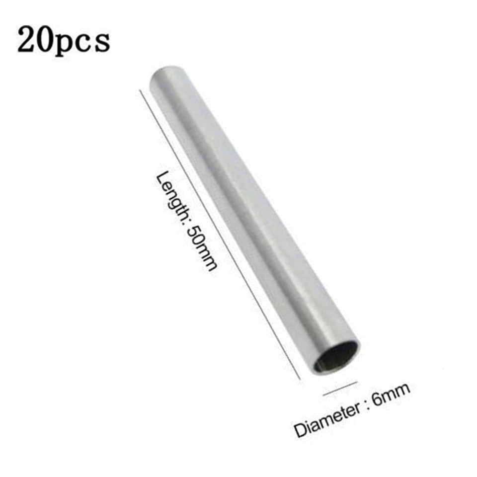 20pcs PT100 Temperature Sensor Protective Sleeves Stainless Steel ...