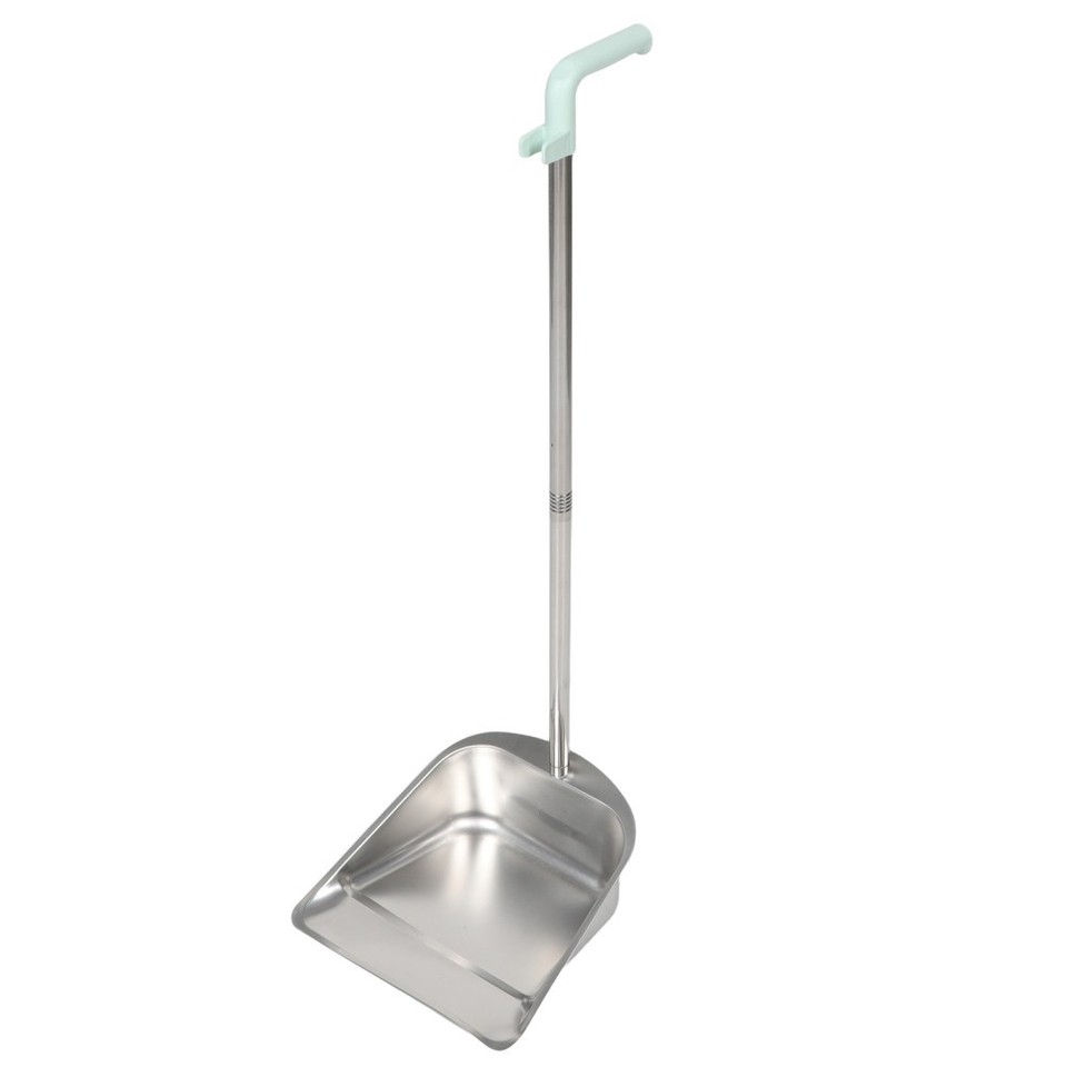 Sweeping Dust Pan Stainless Steel Garbage Dustpan Refuse Cleaning ...