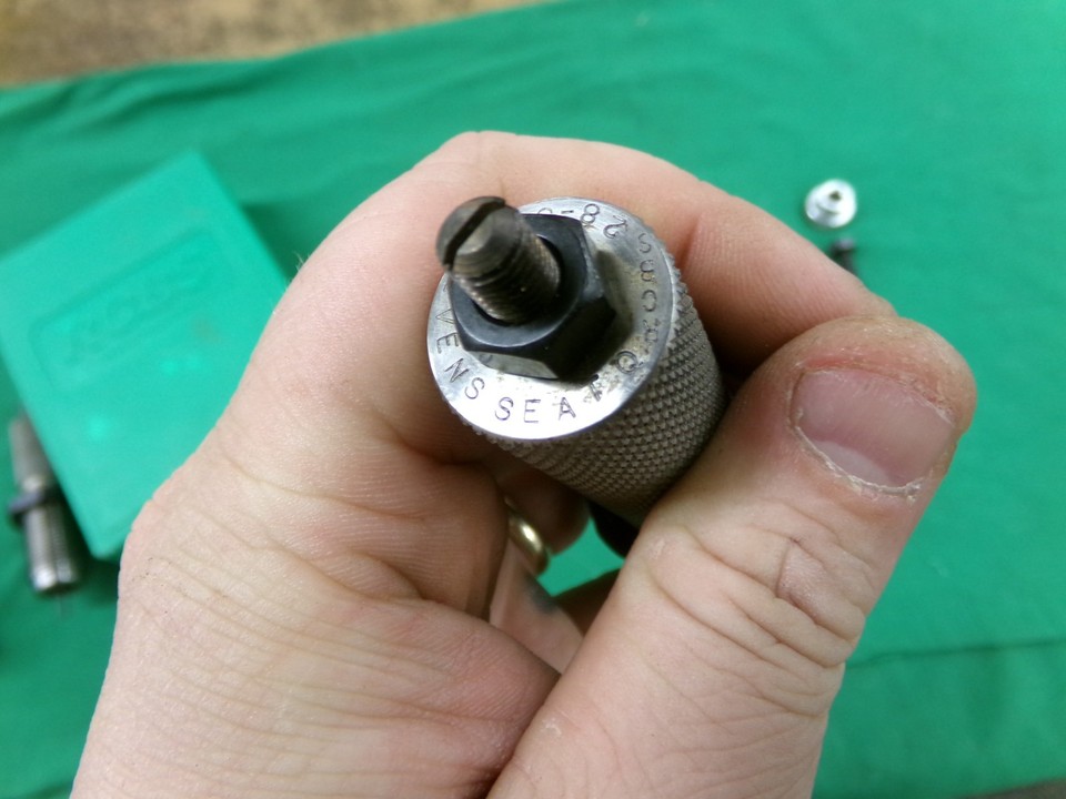 RCBS 3 DIE SET 28-30 120 STEVENS SIZE SEATING EXPANDER DIES VERY RARE ...